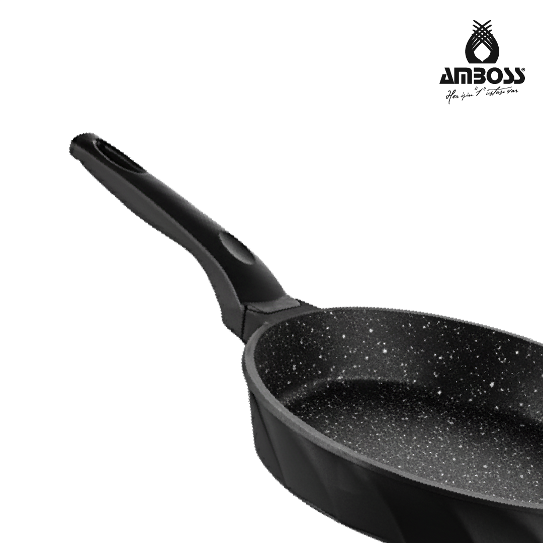 Amboss Mixta 3 Parça Döküm 18 cm Tava 18-20 cm Sahan Seti-Tava Grubu ...