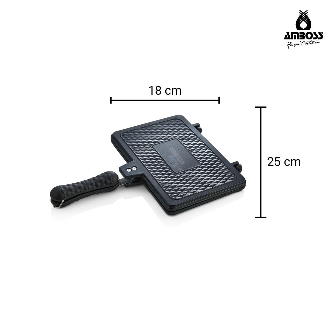 Amboss Vento Döküm Ocak Üstü Tost Makinesi – Siyah-Tava Grubu-Amboss ...